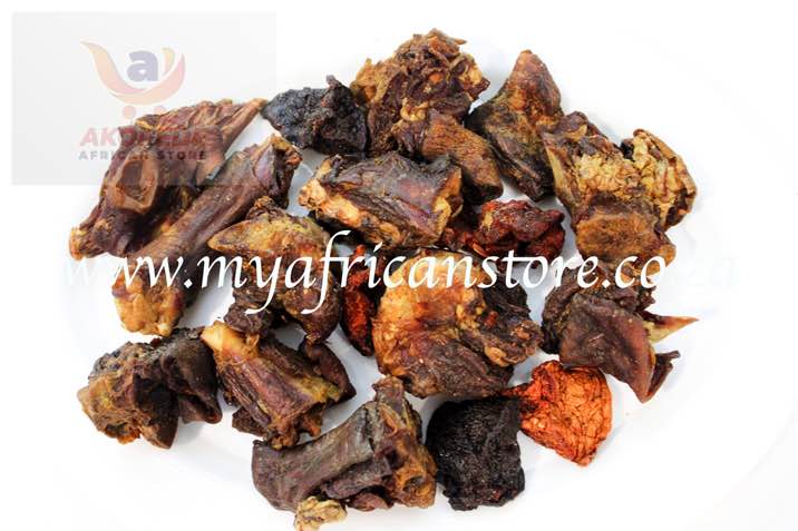 Oven Dried Goat Meat - Akorede