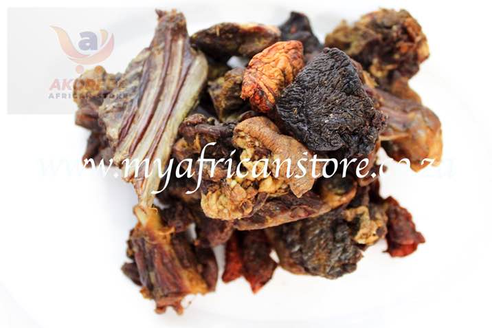 Oven Dried Goat Meat - Akorede